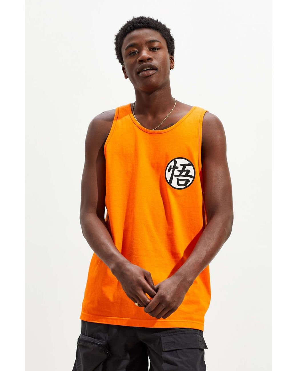 Dragon Ball Z Goku Kame Symbol DBZ Anime Officially Adult Tank Top ...