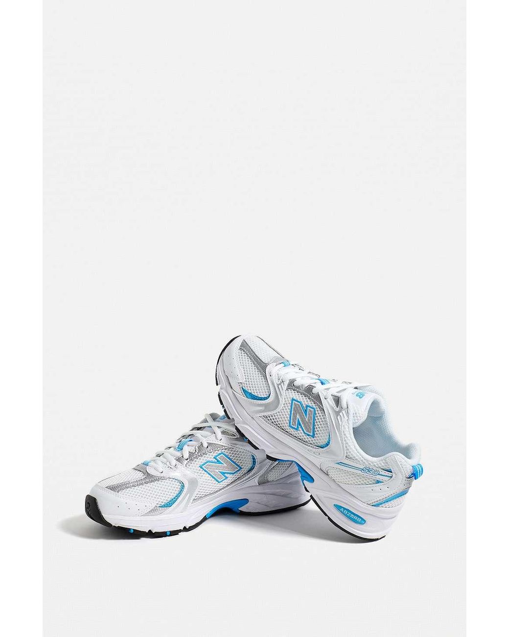 Light Blue And White
