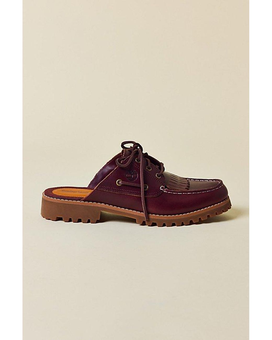 Timberland Noreen Mule in Purple | Lyst