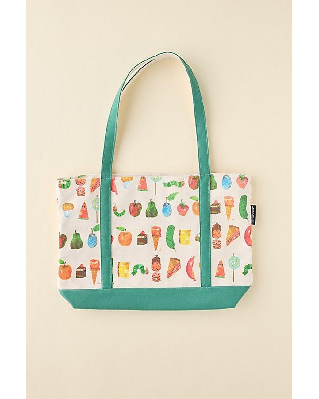 Urban Outfitters Eric Carle The Very Hungry Caterpillar Canvas Tote Bag ...