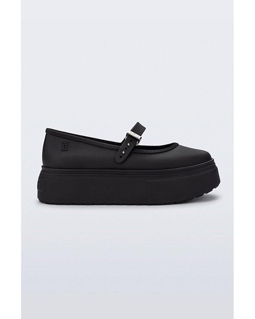 Melissa Soft Ballerina Platform Shoe in Black | Lyst
