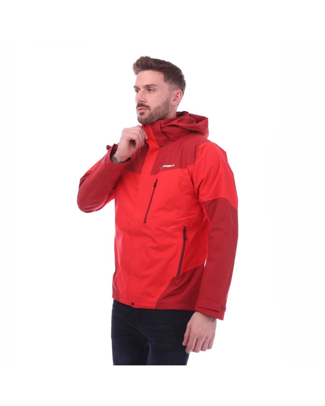Berghaus Arran Shell Jacket in Red for Men | Lyst UK