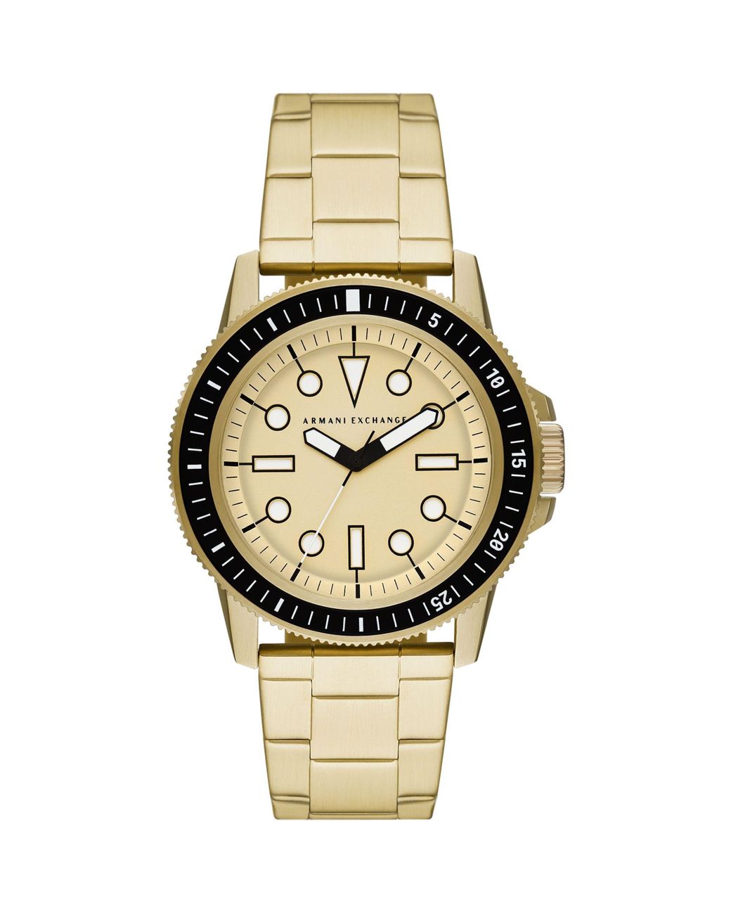 ARMANI EXCHANGE Armani Exchange Stainless Steel Fashion Analogue Quartz ...