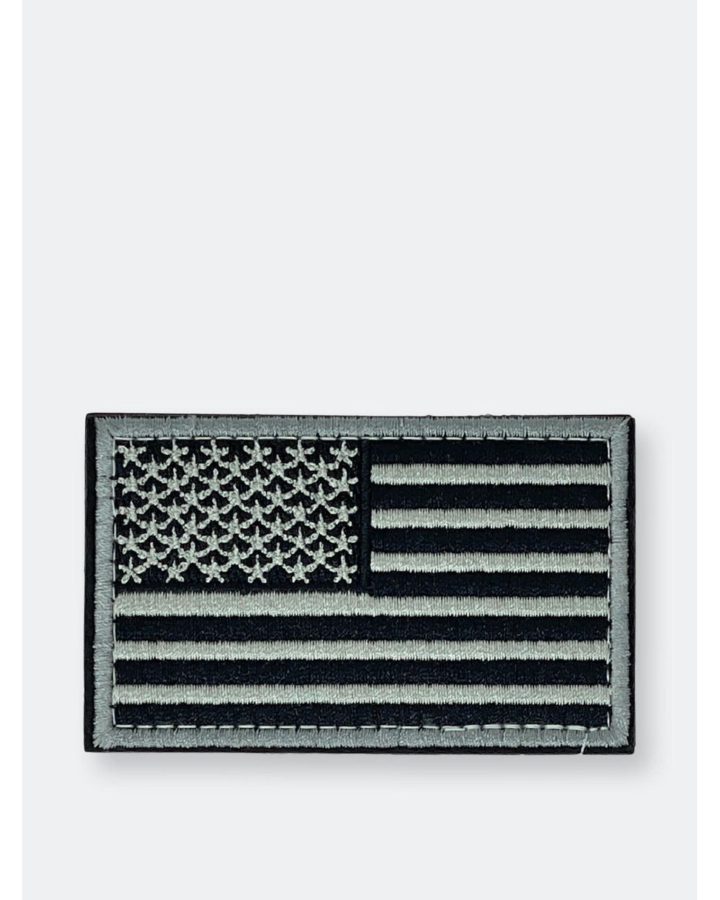 All Black American Flag Patch
