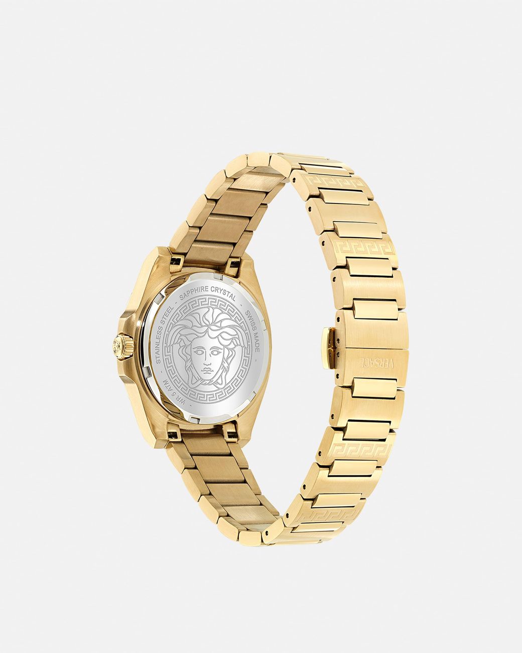 Versace Greca Pulse Watch in Metallic | Lyst