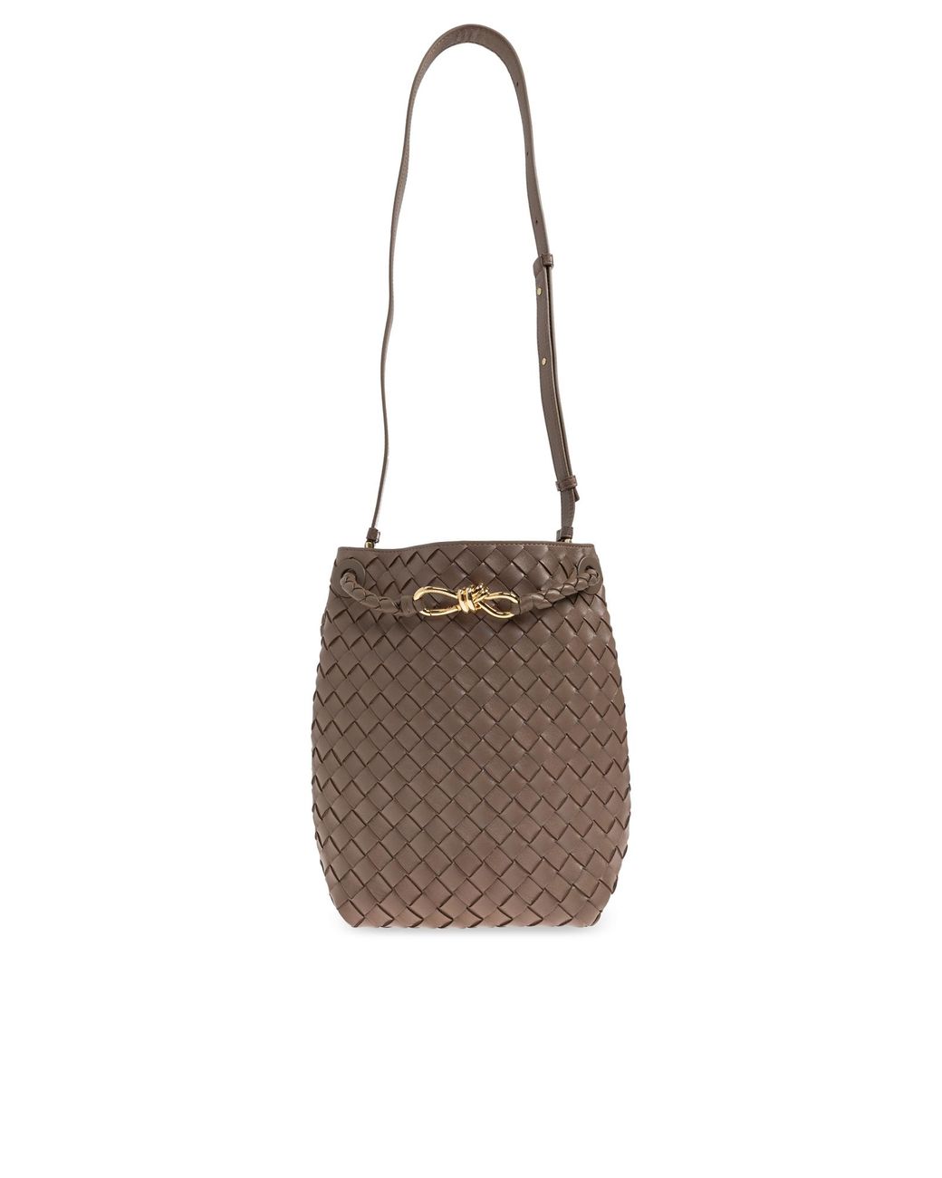 Bottega Veneta "Andiamo Small" Hand Bag in Black | Lyst