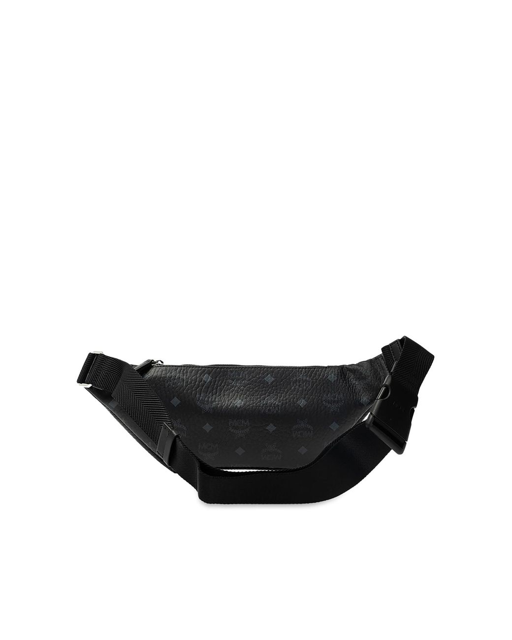MCM Logo Belt Bag in Blue | Lyst