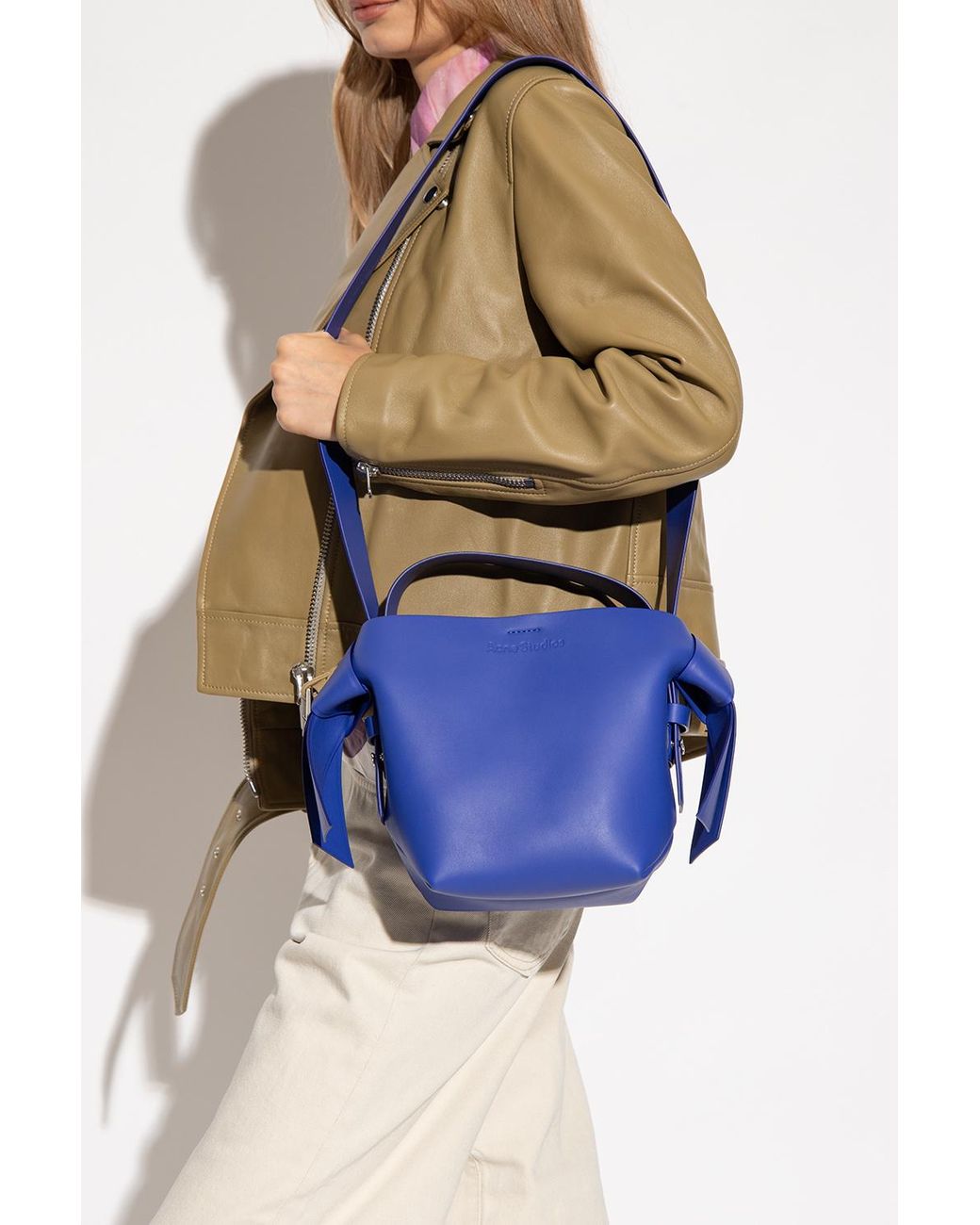 Acne Studios 'musubi Mini' Shoulder Bag in Blue | Lyst