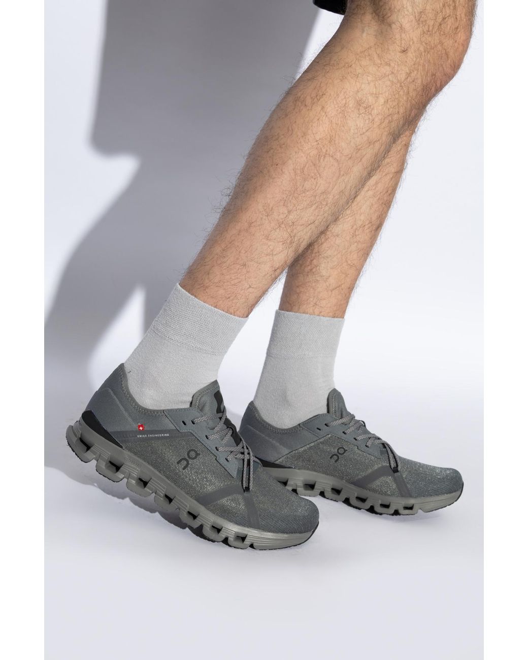 On Shoes Training Shoes Cloud X 4 Ad in Gray for Men | Lyst
