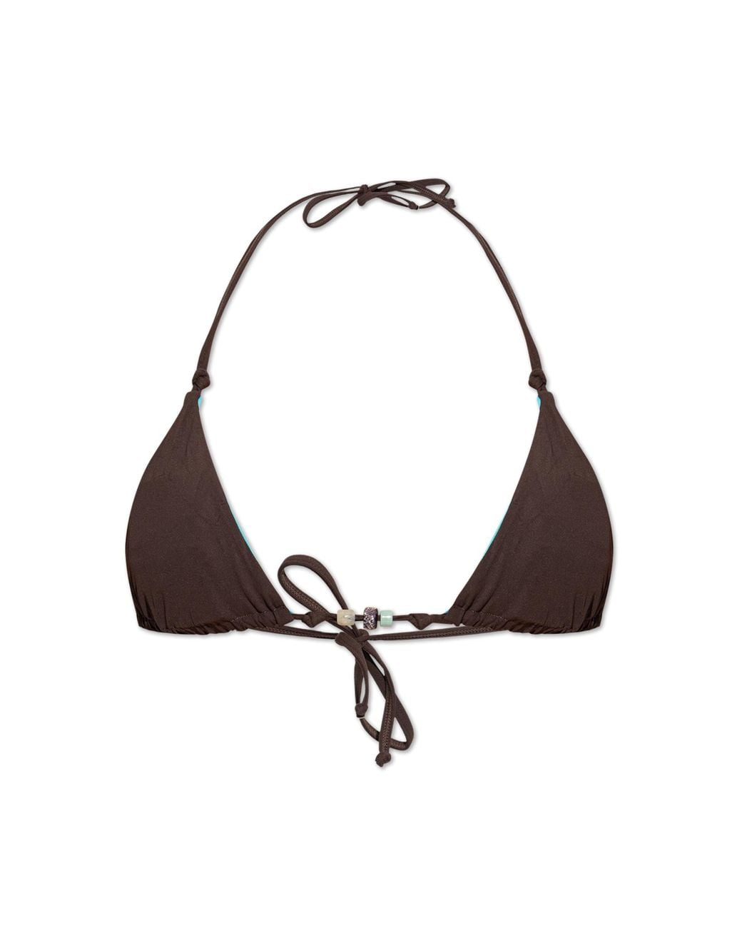 Bondeye Double-Sided Bikini Top "Indi" in Natural | Lyst
