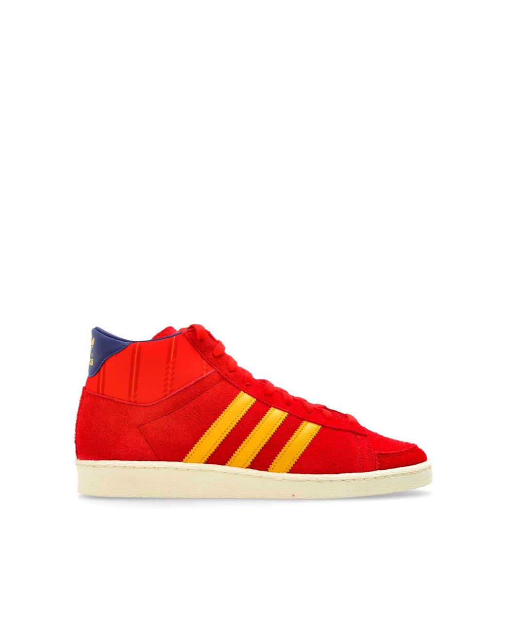 adidas Originals Sports Shoes "Jabbar Hi Fef Home" in Red for Men | Lyst UK