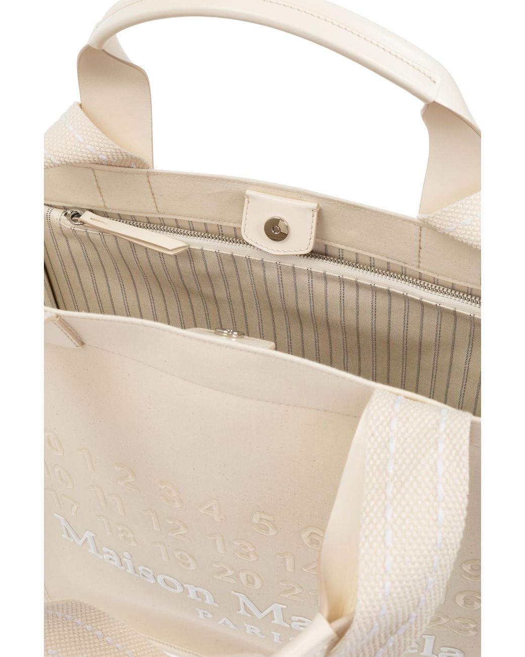 Maison Margiela Shopper Bag in Natural | Lyst