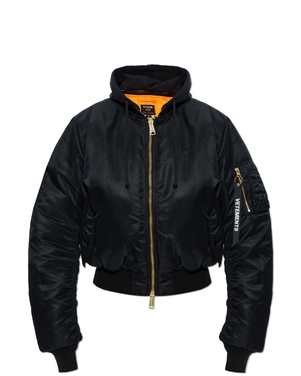 Vetements Insulated Jacket in Black | Lyst