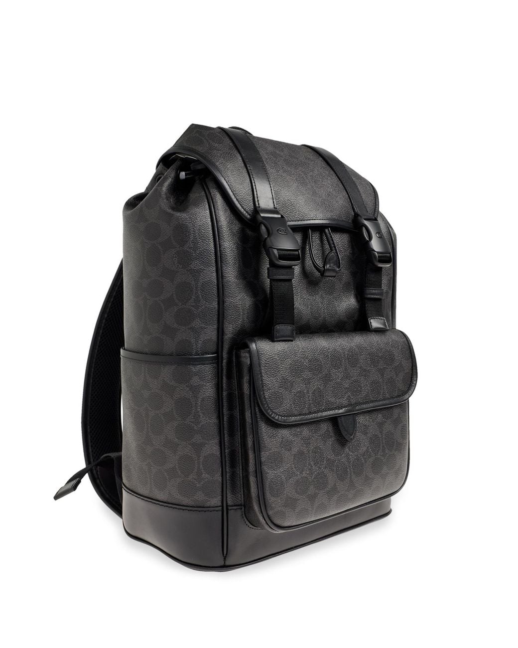 COACH Monogram Backpack in Black for Men | Lyst
