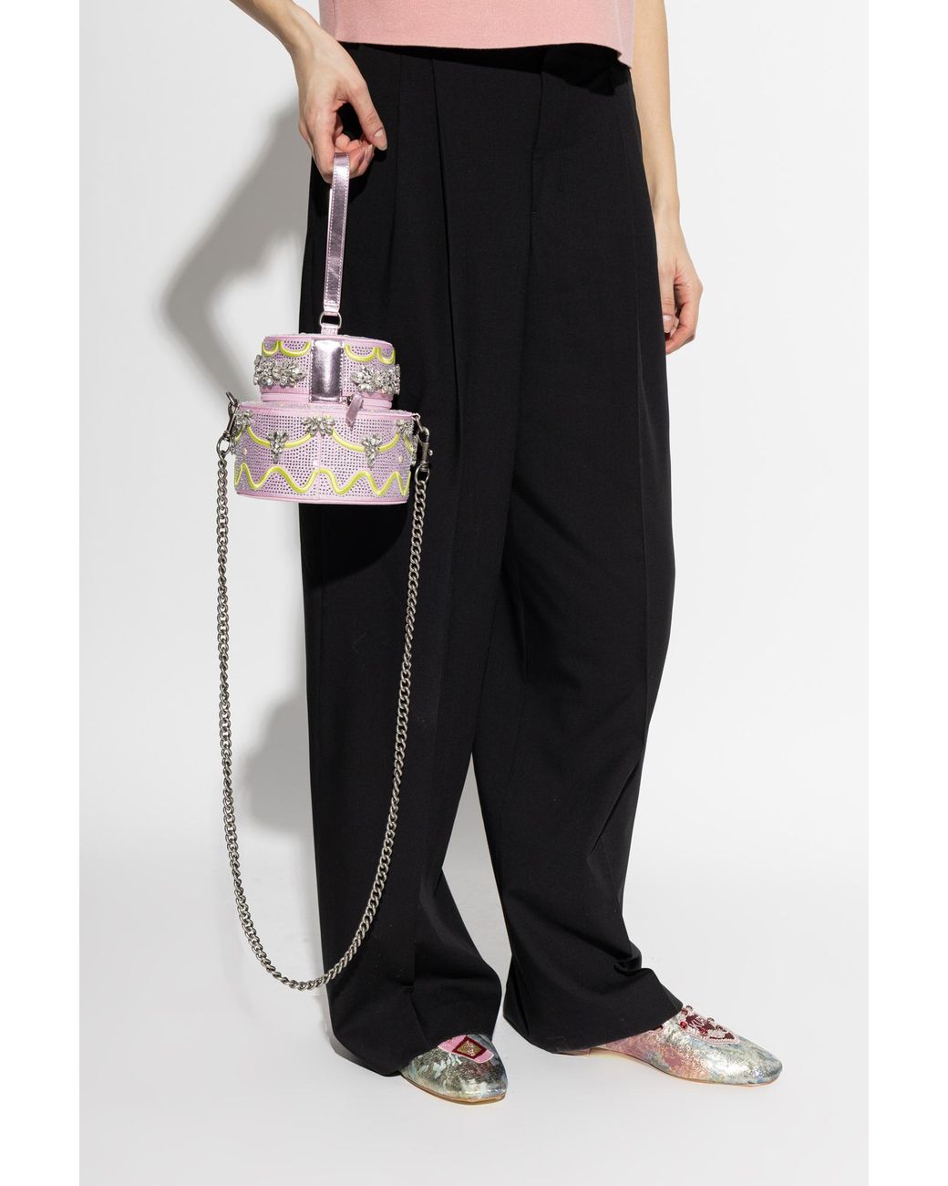 Kurt Geiger Handbag "Cake Xbody" in Black | Lyst UK
