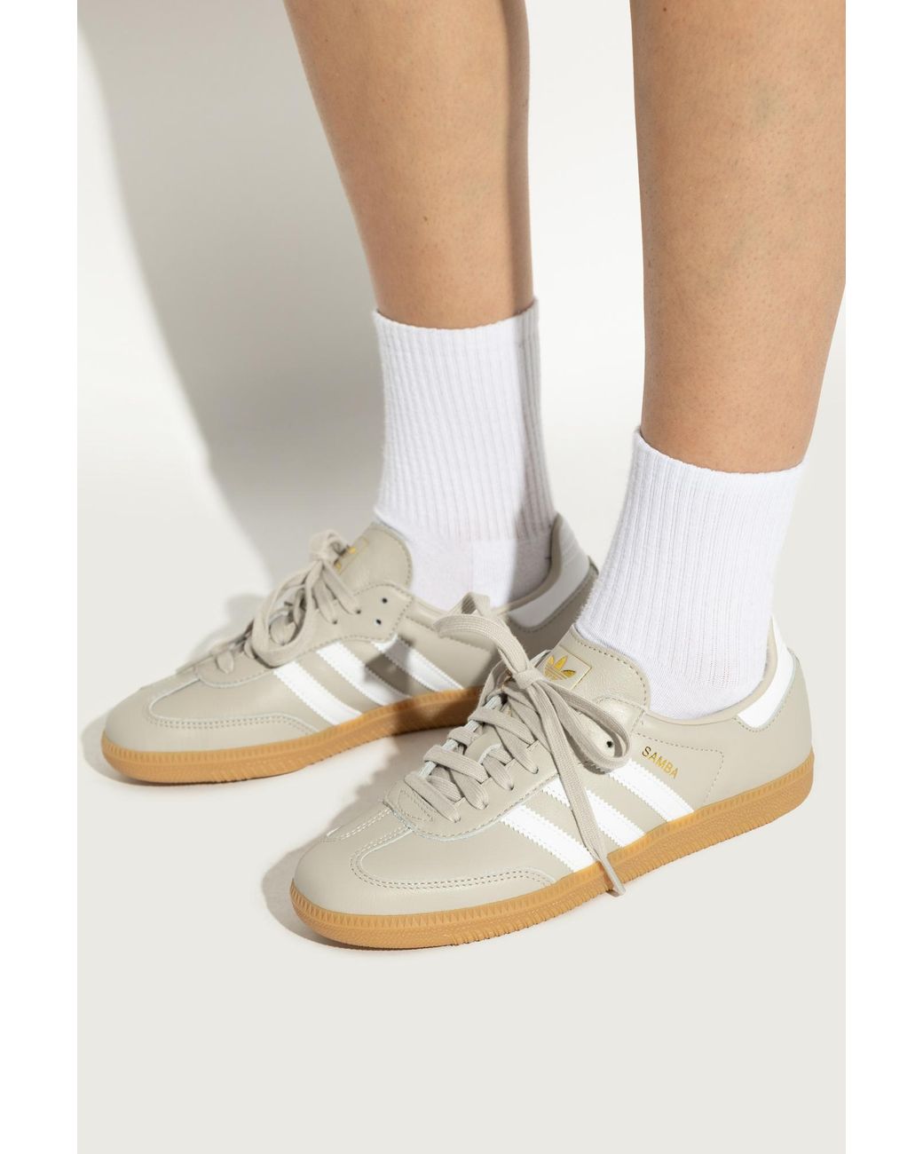 adidas Originals Samba Og Sports Shoes in White | Lyst
