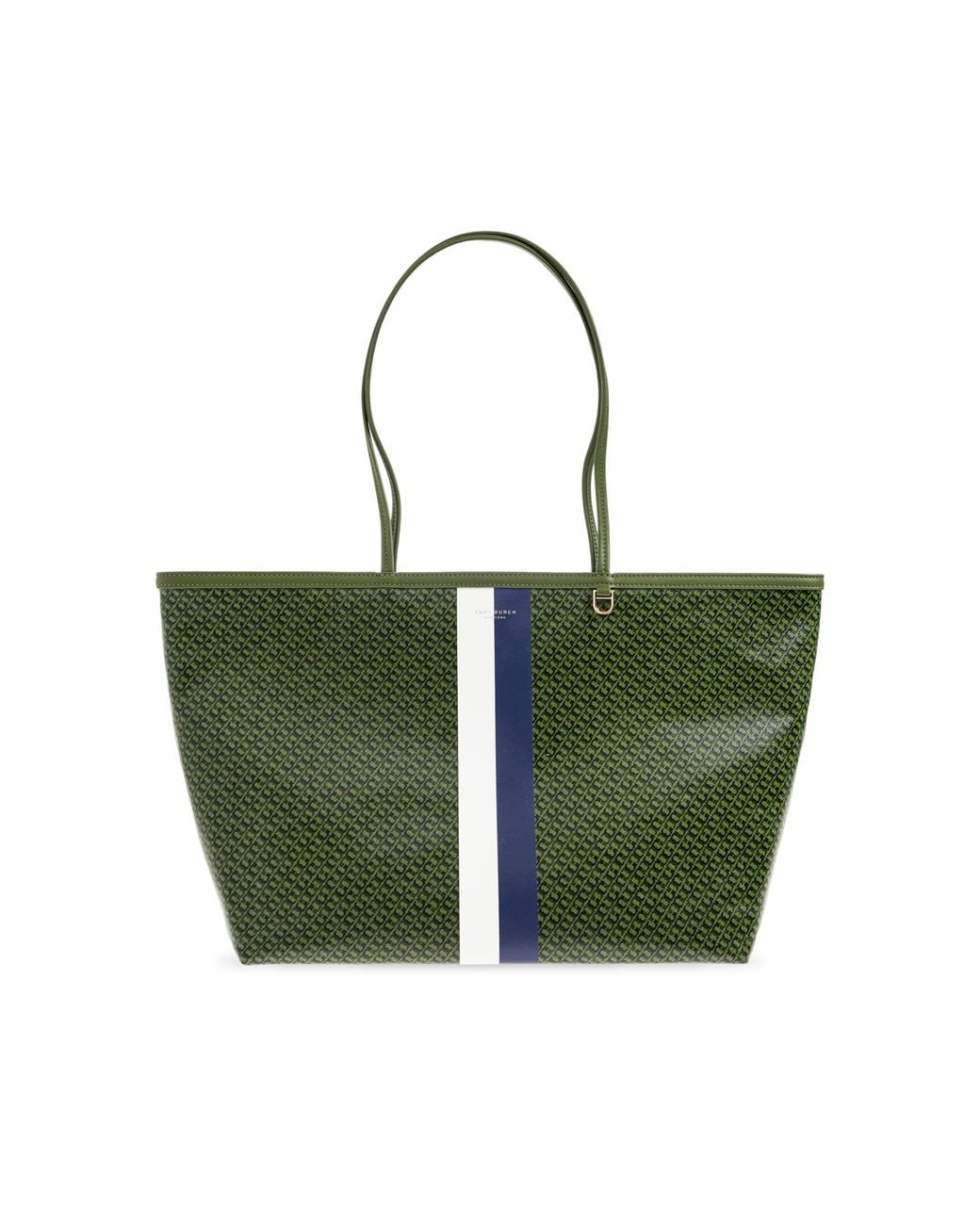 Tory Burch Shopper Bag 'The Racer' in Green | Lyst