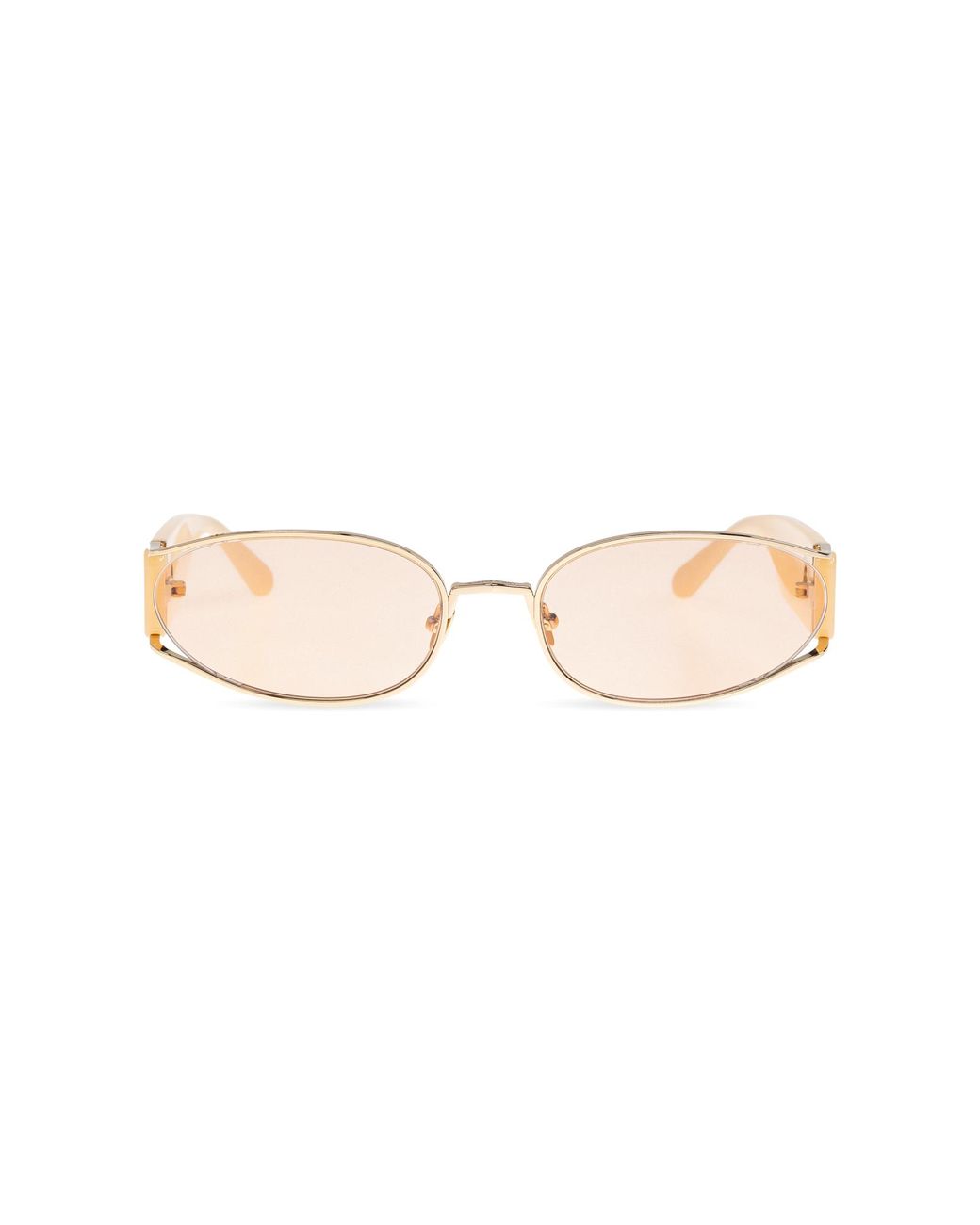 Linda Farrow Sunglasses in Natural | Lyst UK