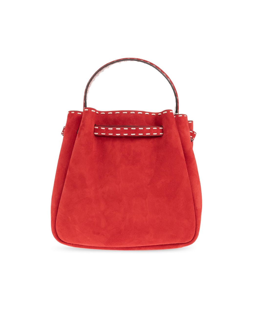 Tory Burch 'Romy Pick Stitch' Hand Bag in Red | Lyst