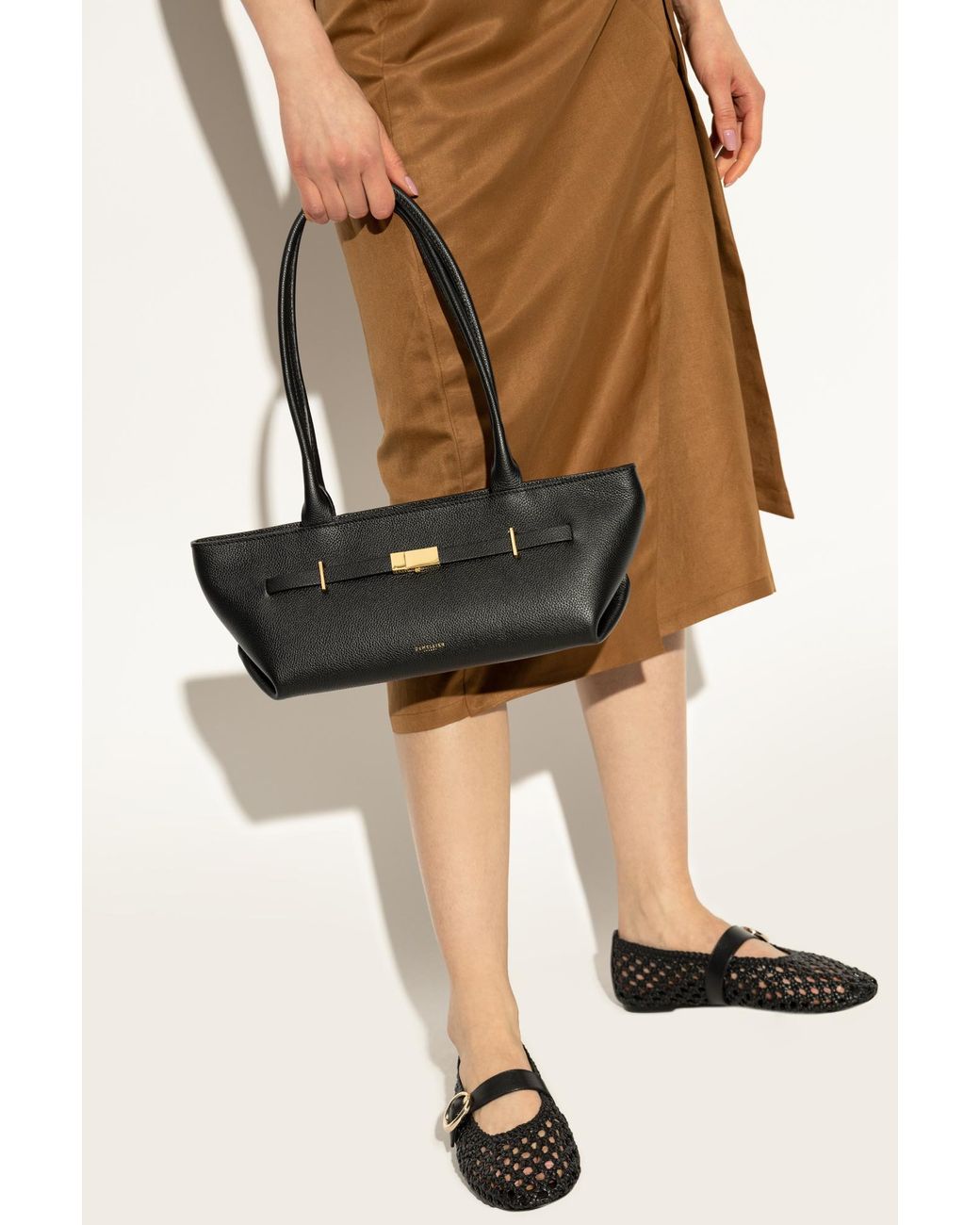 DeMellier London New York Shoulder Bag in Black | Lyst