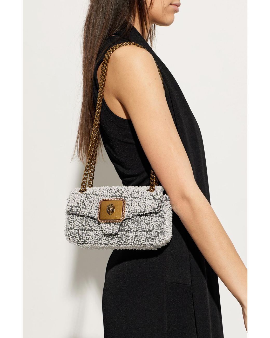 Kurt Geiger Shoulder Bag "Mini Pimlico" in Black | Lyst