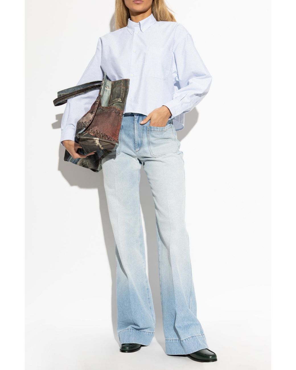 A.P.C. Shirt "Sophia" in White | Lyst UK