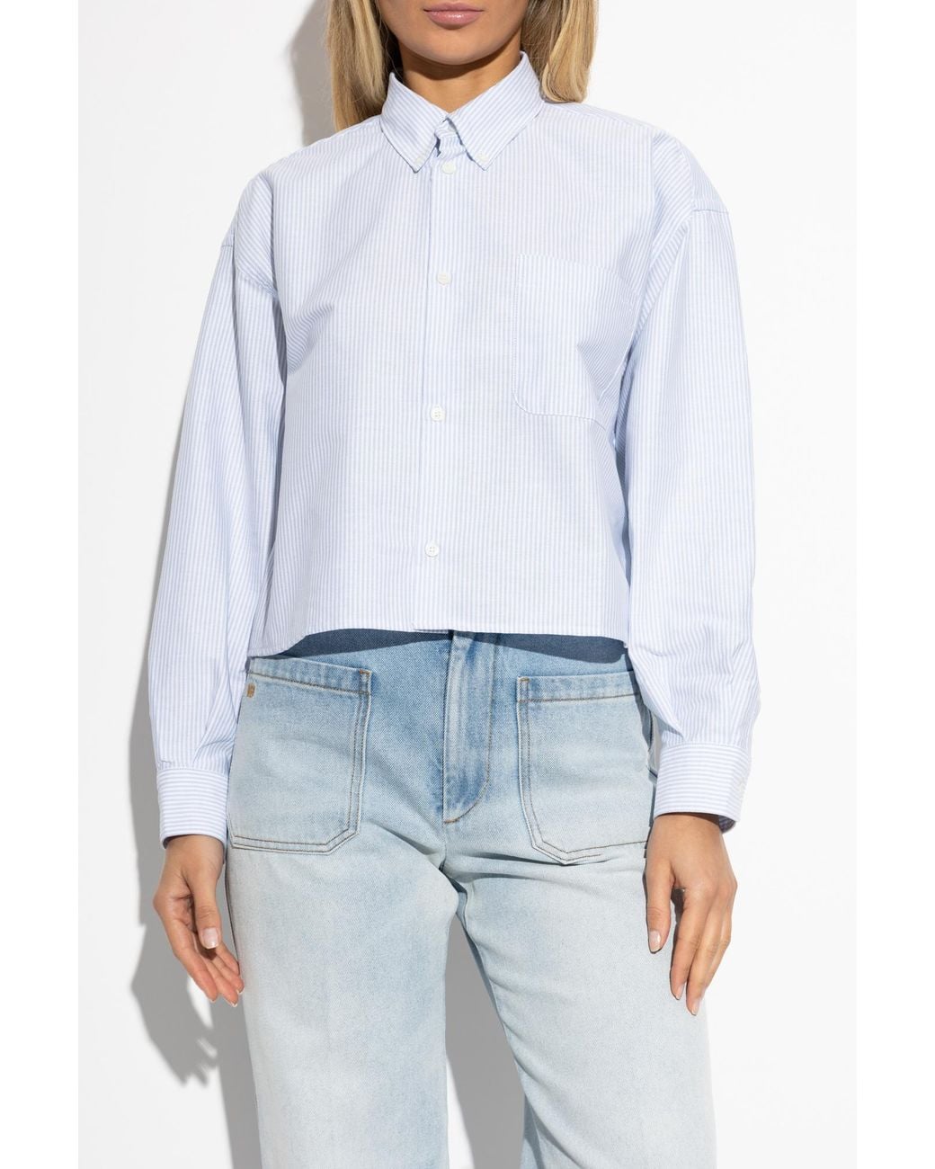 A.P.C. Shirt "Sophia" in White | Lyst UK