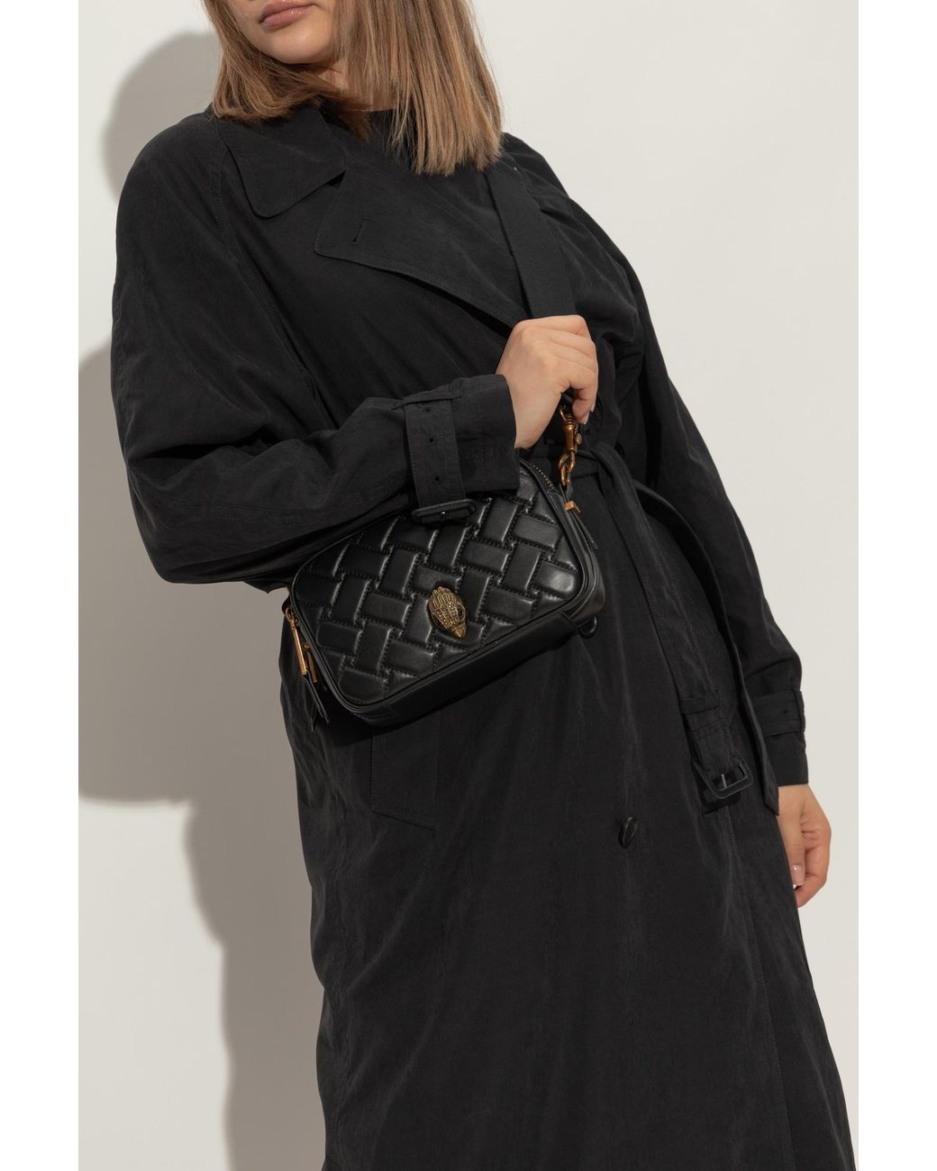 Kurt Geiger Shoulder Bag 'Kensington' in Black | Lyst