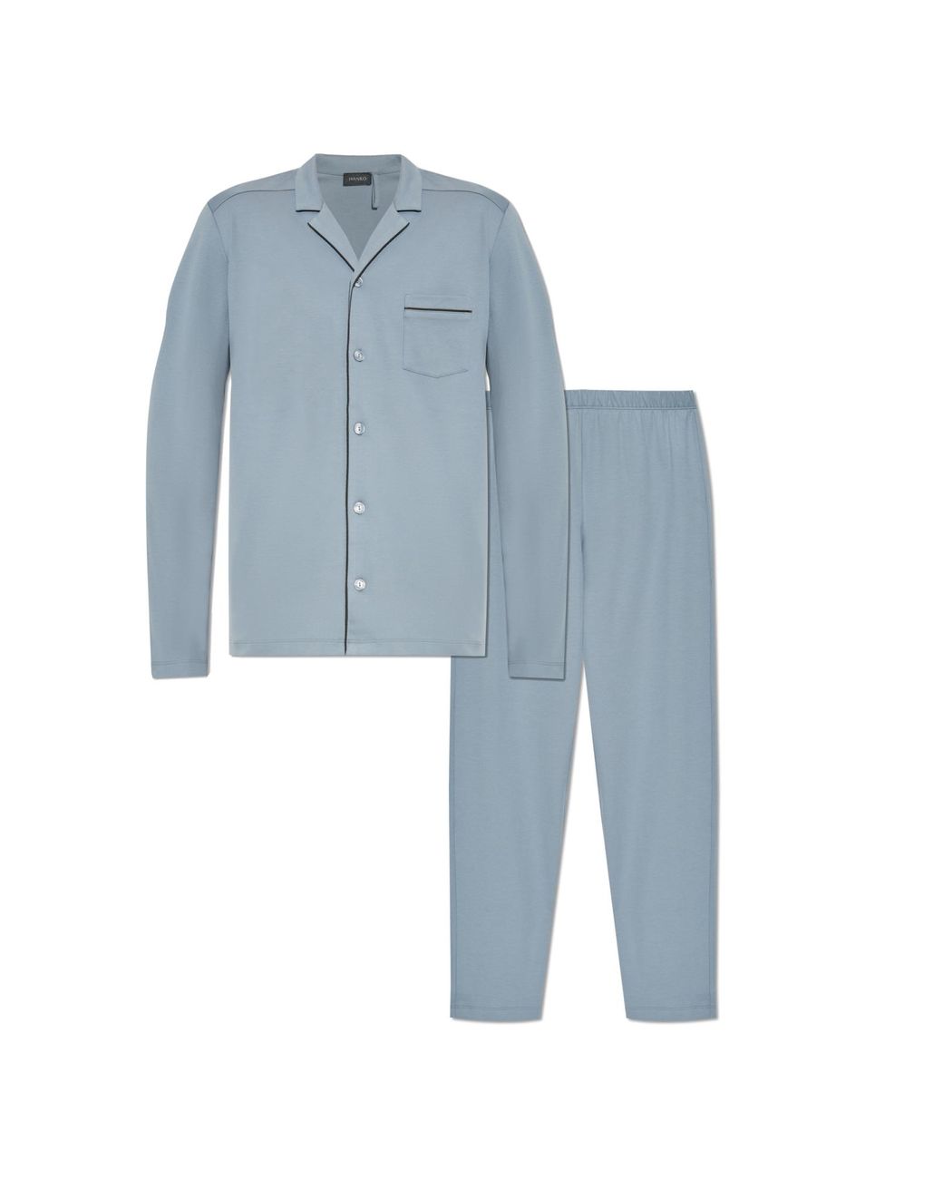 Hanro Two-Piece Pyjamas in Blue for Men | Lyst UK