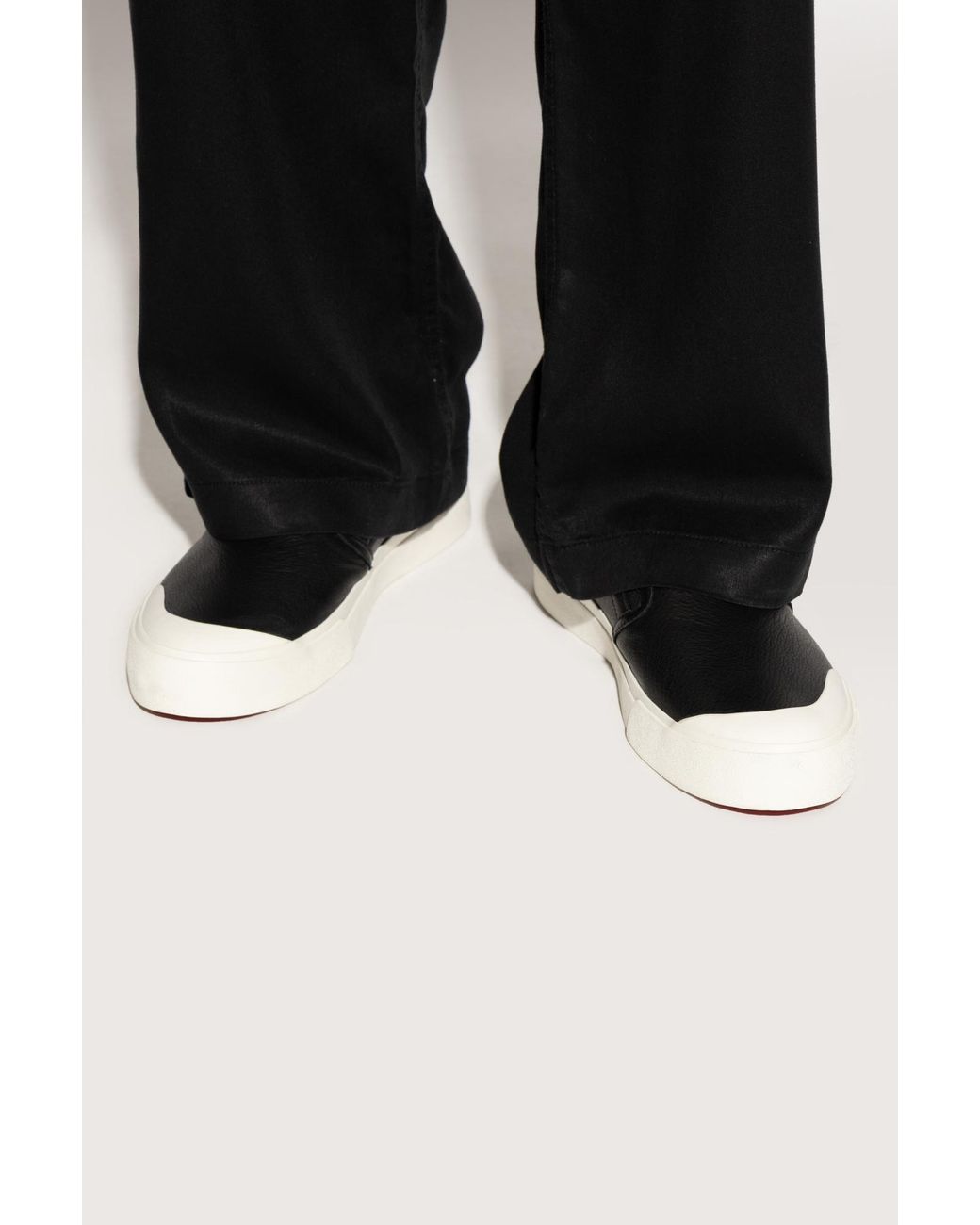 DIESEL Sneakers 'S-Athos Slip On' in Black for Men | Lyst