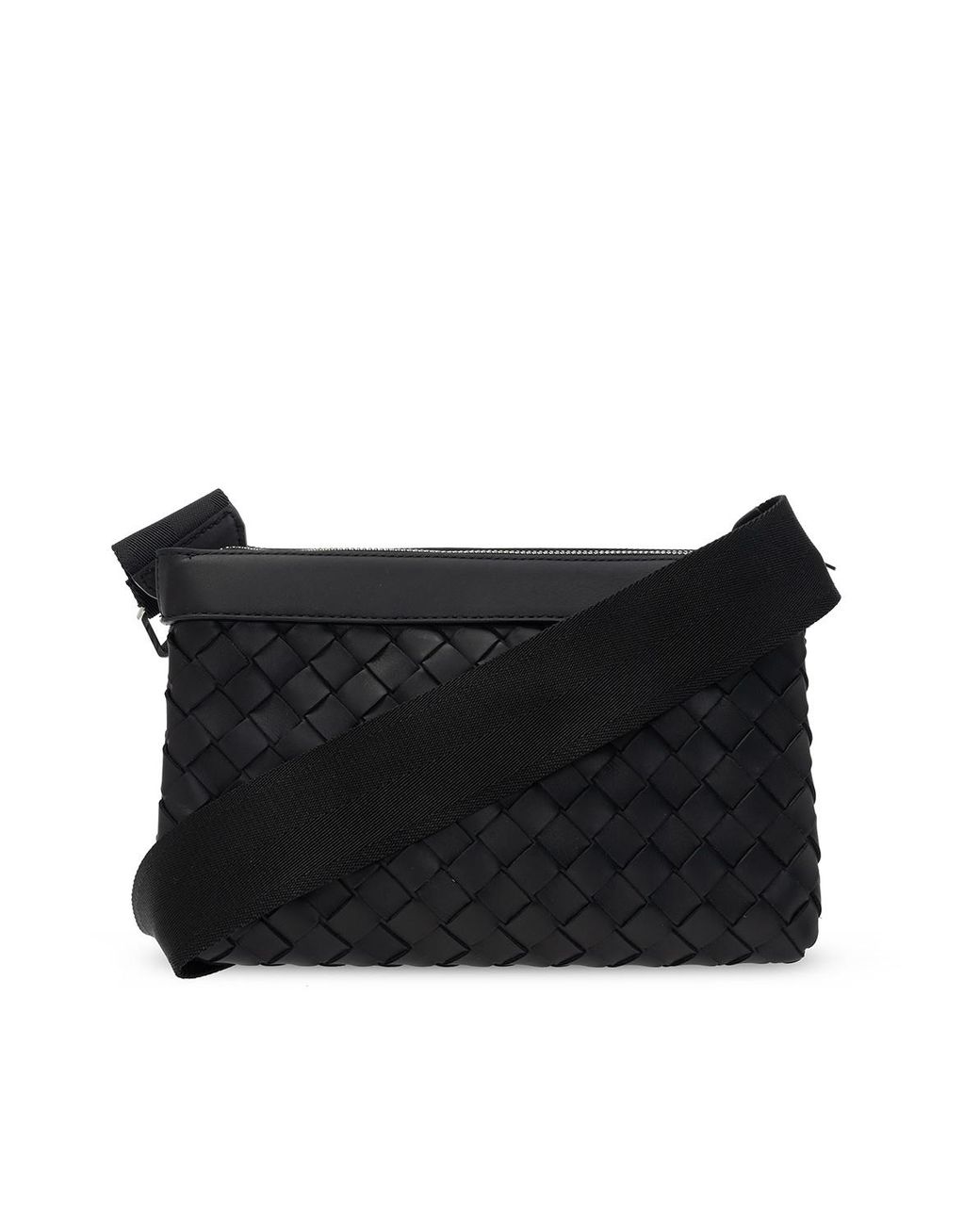 Bottega Veneta Leather 'messenger' Shoulder Bag Black for Men - Lyst Bottega Veneta Leather 'messenger' Shoulder Bag Black for Men - Lyst