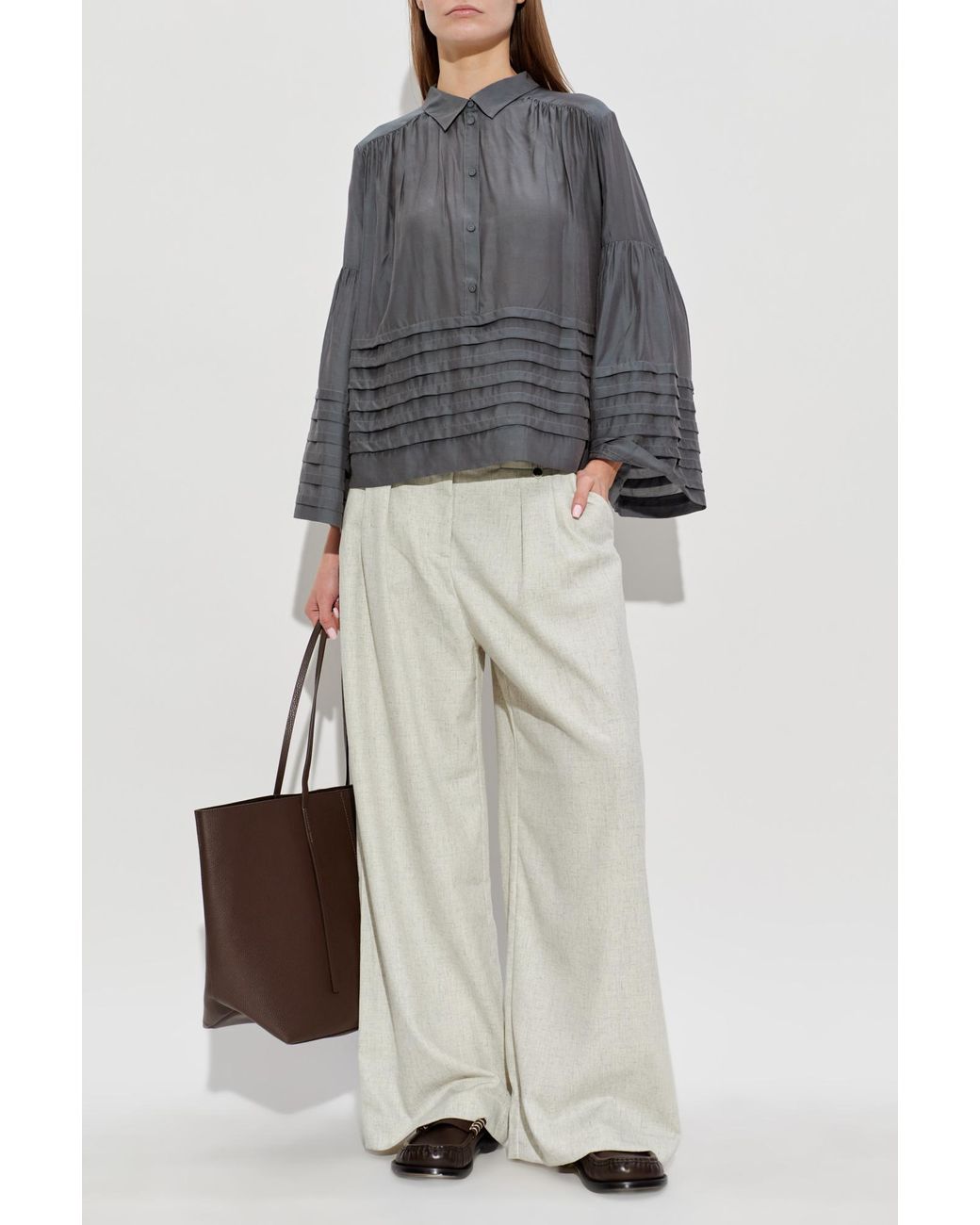 Munthe "Rosalin" Shirt in White | Lyst