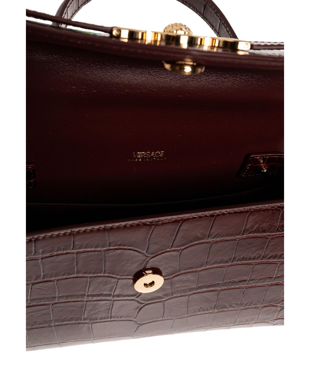 Versace Medusa '95' Hand Bag in Red | Lyst UK