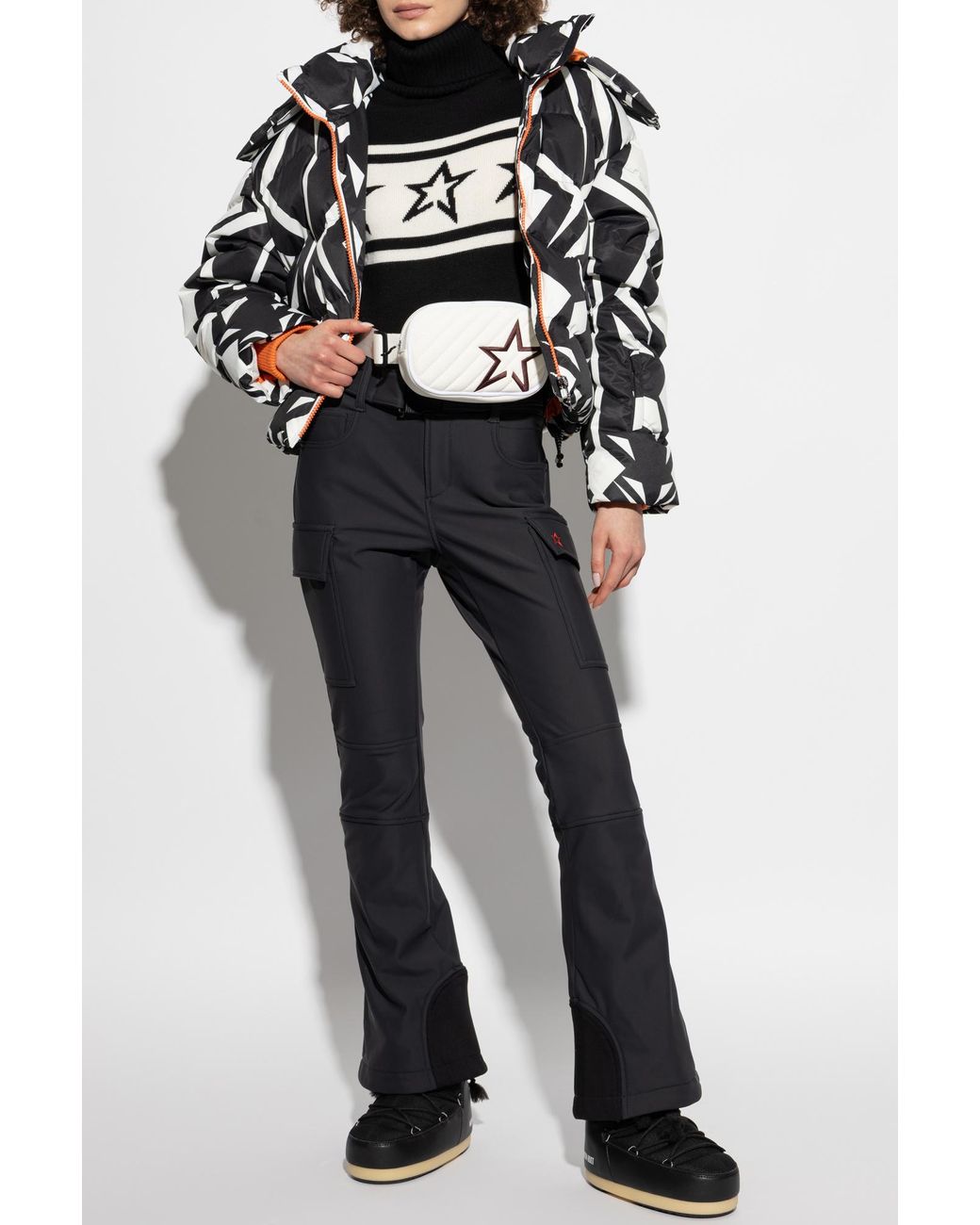 Perfect Moment Down Jacket Mountain, in Black | Lyst