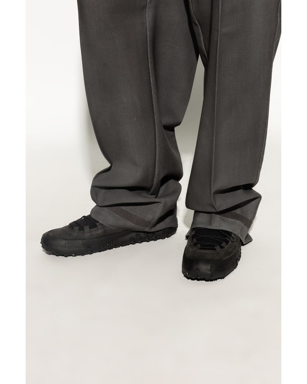 Lemaire Ankle-High Sports Shoes Vibram in Black for Men | Lyst