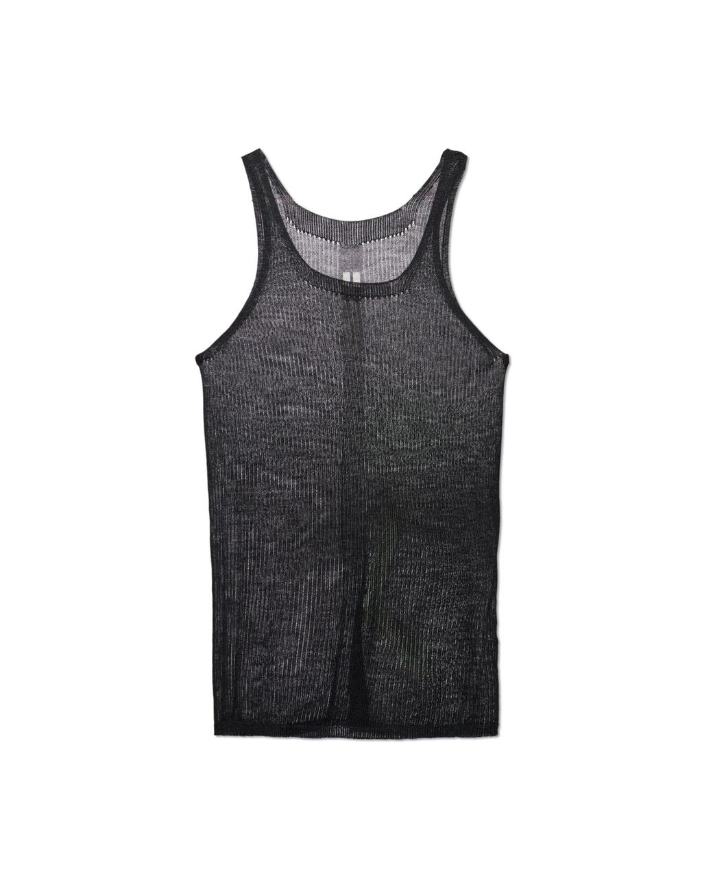 Rick Owens Transparent Top in Black for Men | Lyst UK