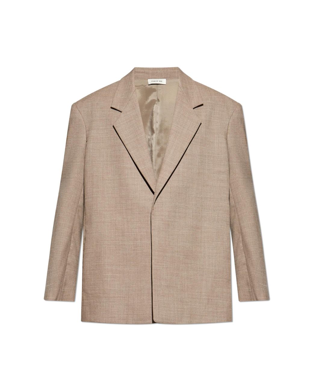 Fear Of God Wool Suit in Brown for Men | Lyst UK