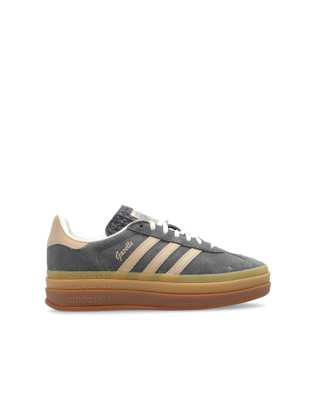 adidas Originals 'gazelle Bold' Platform Sneakers, in Grey | Lyst UK