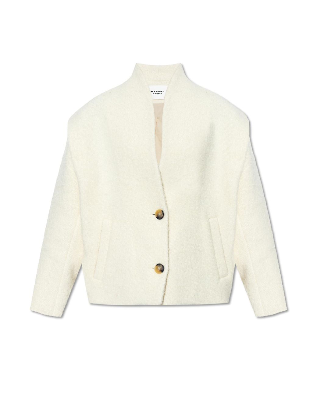 Isabel Marant 'drogo' Jacket in White | Lyst