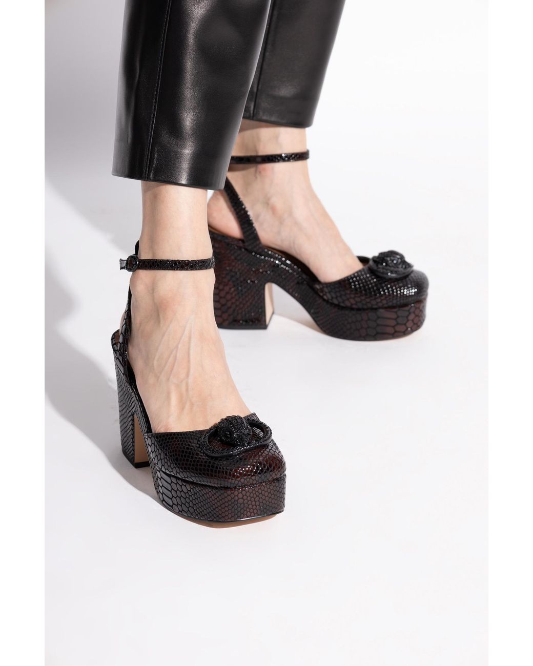 Kurt Geiger Heeled Shoes Chelsea in Black | Lyst
