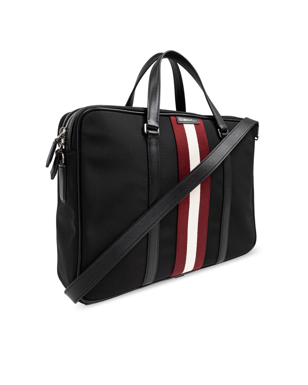 Bally Briefcase With Logo in Black for Men | Lyst