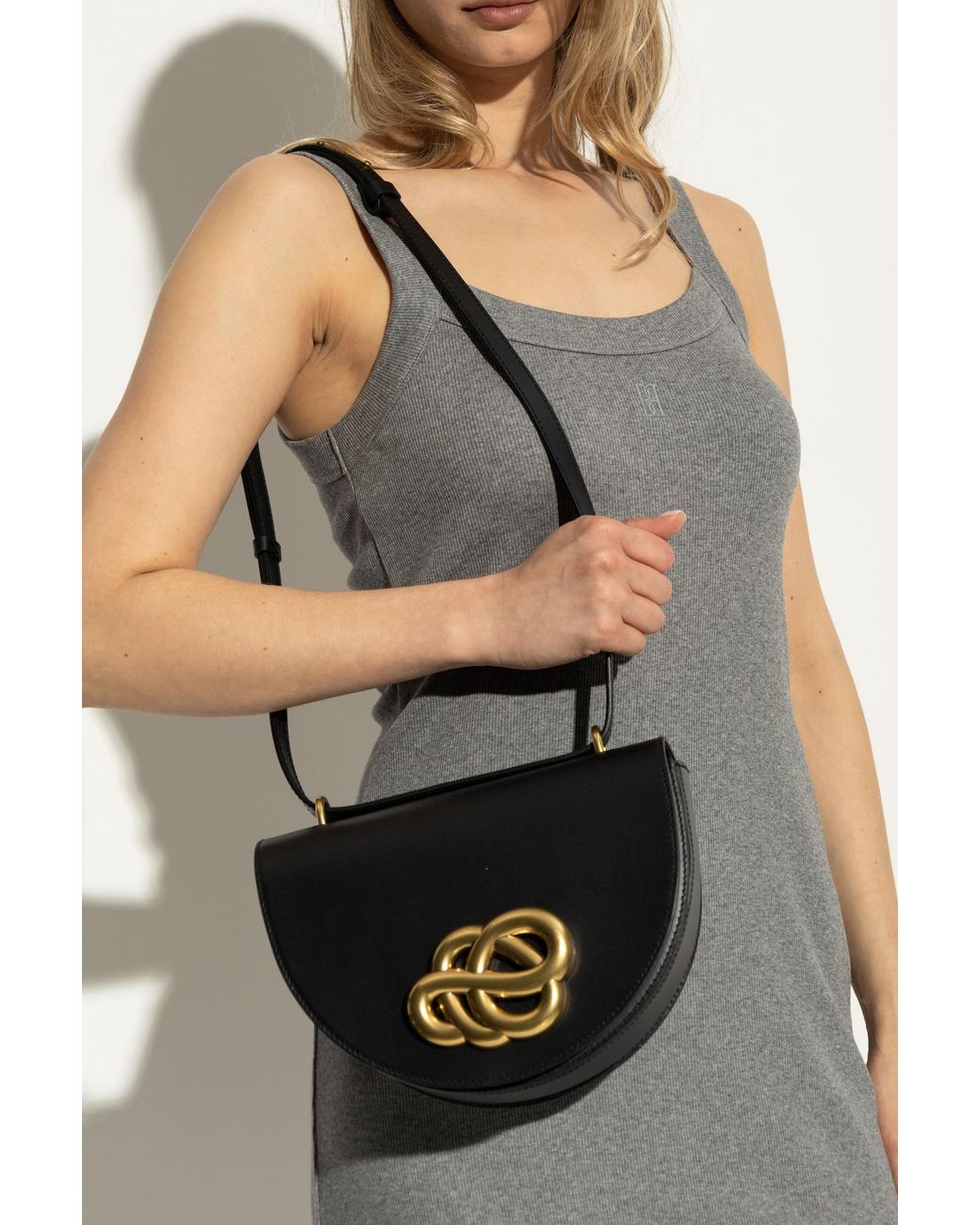 By Malene Birger Shoulder Bag "Cebella" in Gray | Lyst