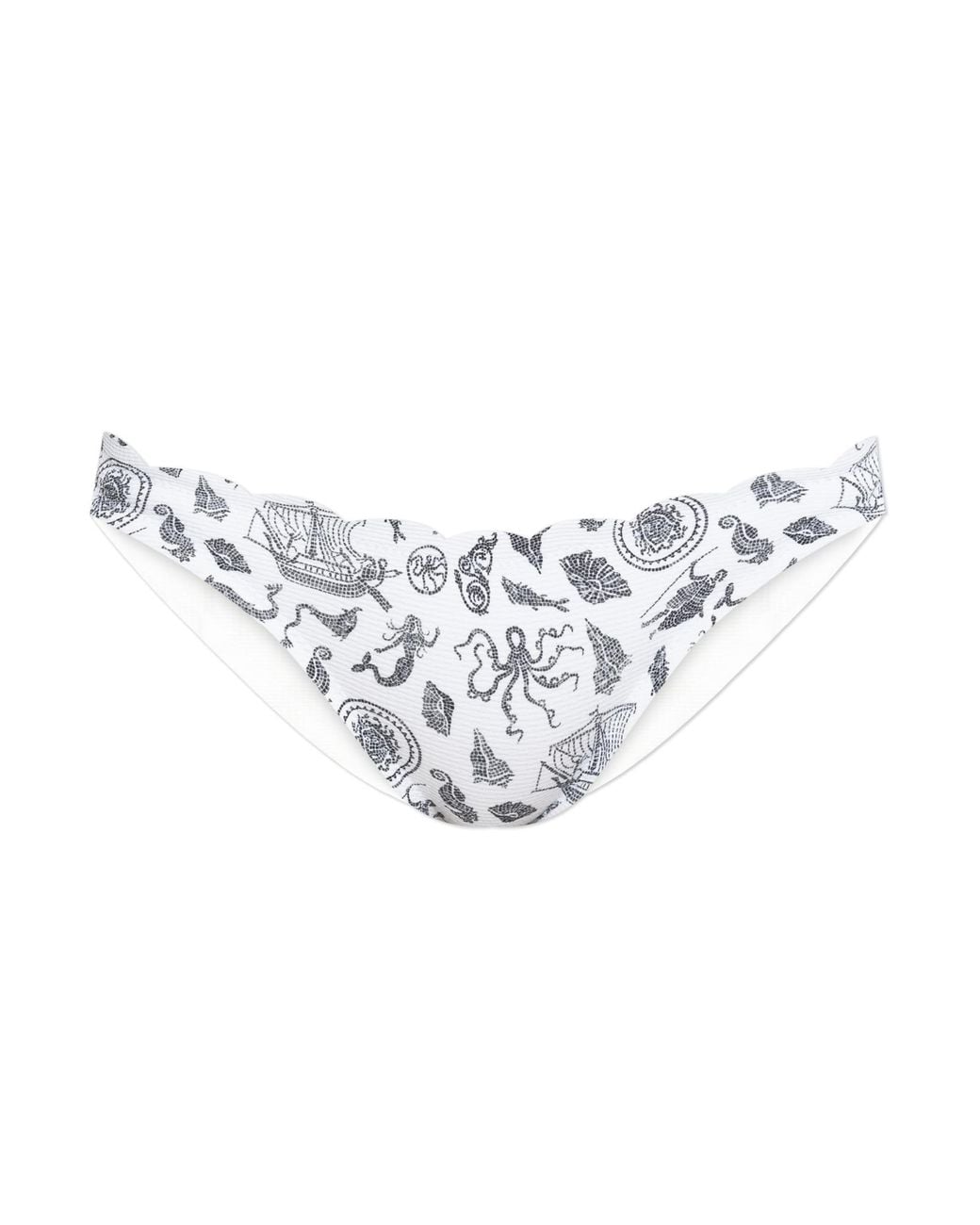 Marysia Swim Double-Sided Bikini Bottom in White | Lyst
