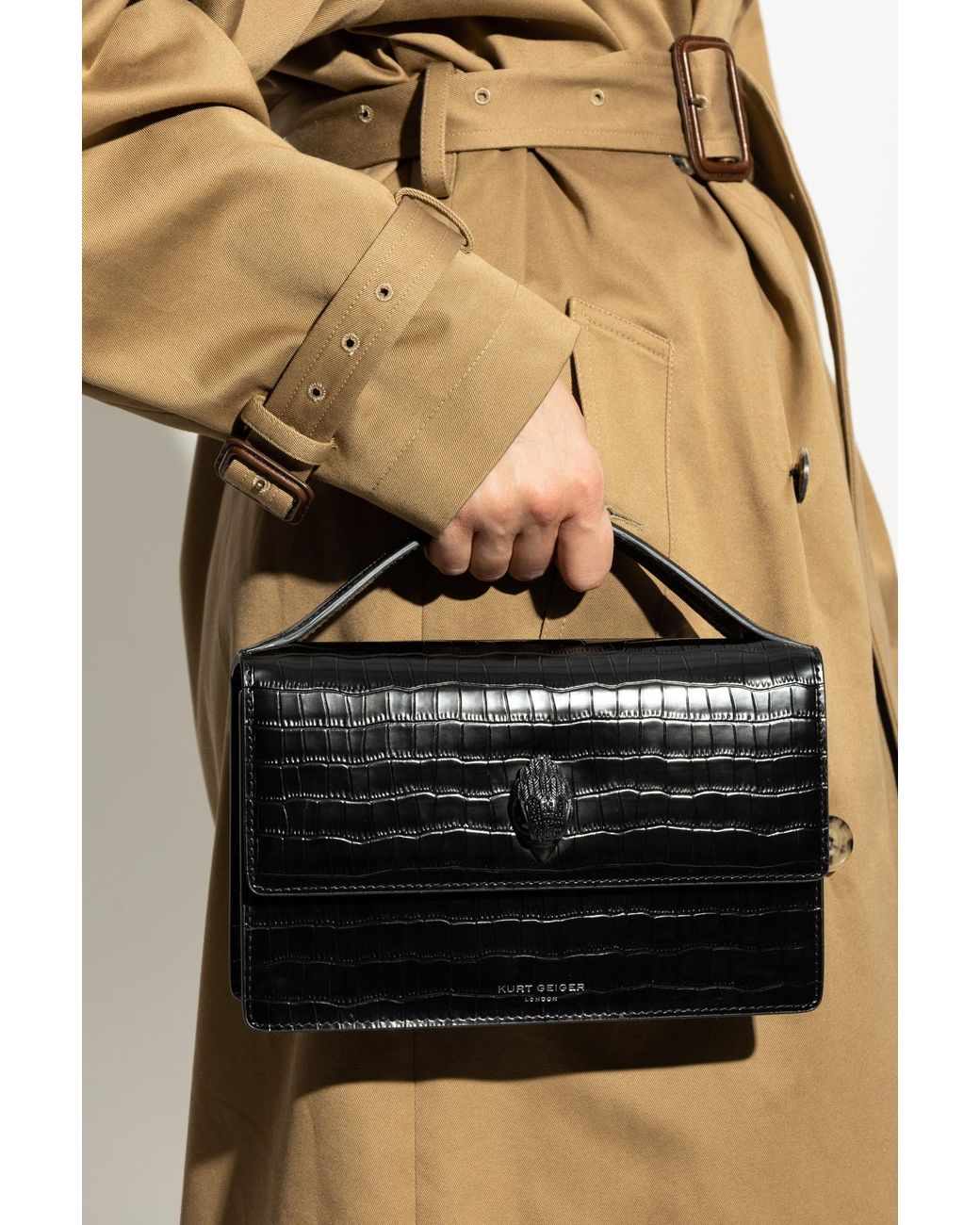 Kurt Geiger Handbag 'Bond' in Black | Lyst