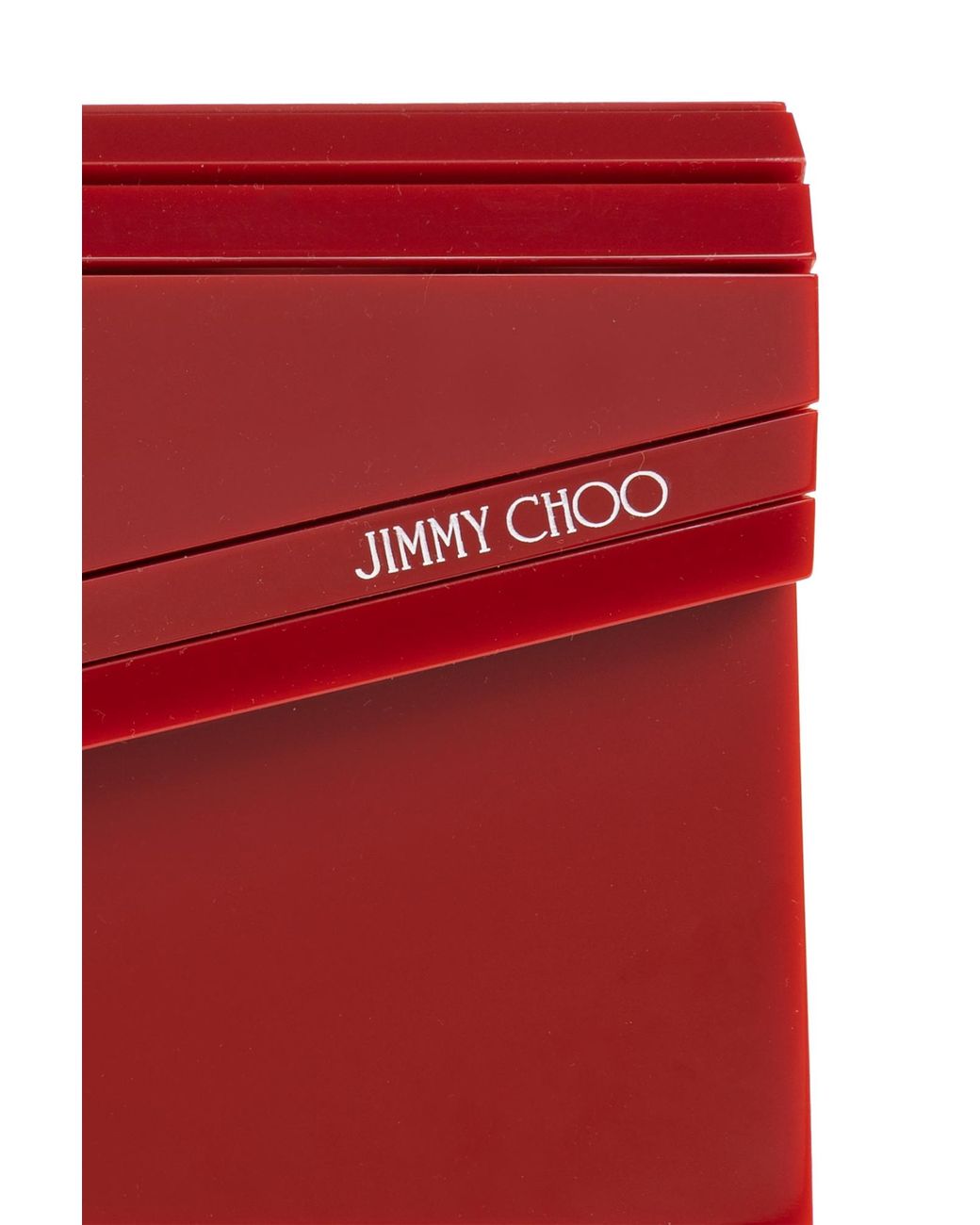 Jimmy Choo 'Candy' Clutch in Red | Lyst