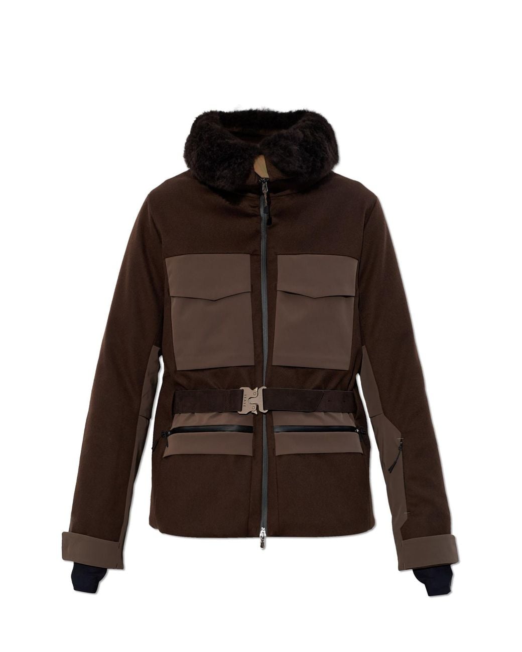 Sease Ski Jacket "Altai" in Brown | Lyst UK