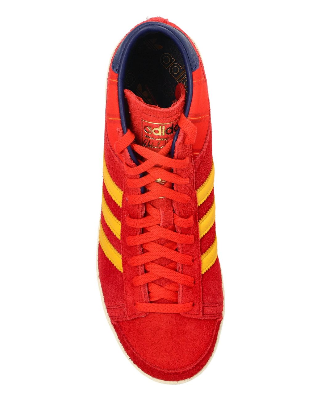 adidas Originals Sports Shoes "Jabbar Hi Fef Home" in Red for Men | Lyst UK