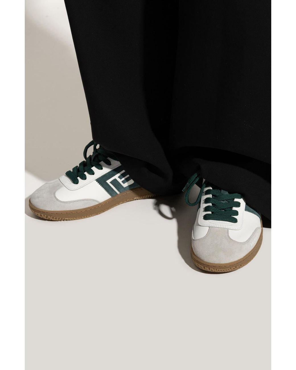 Balmain Sports Shoes With Logo in Black for Men | Lyst