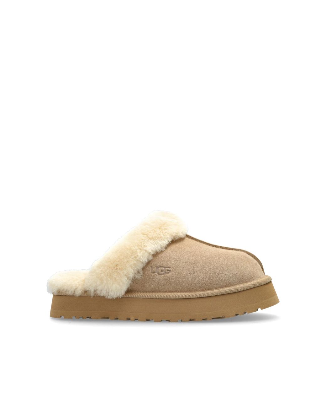 UGG Slides W Disquette in Black | Lyst