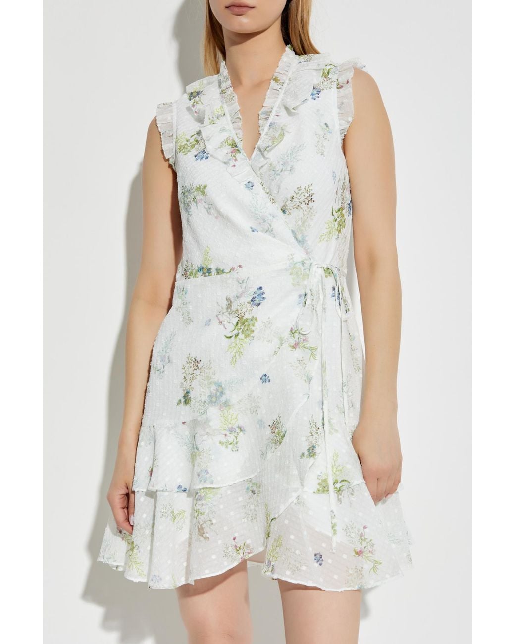 AllSaints Dress "Ari" in White | Lyst